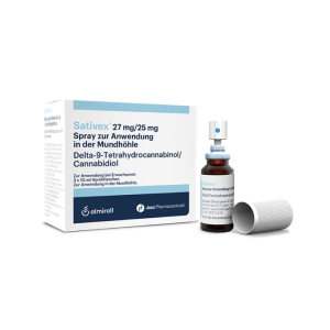 Sativex® 27 mg/25 mg Spray: Produktdetails | AlmirallMED